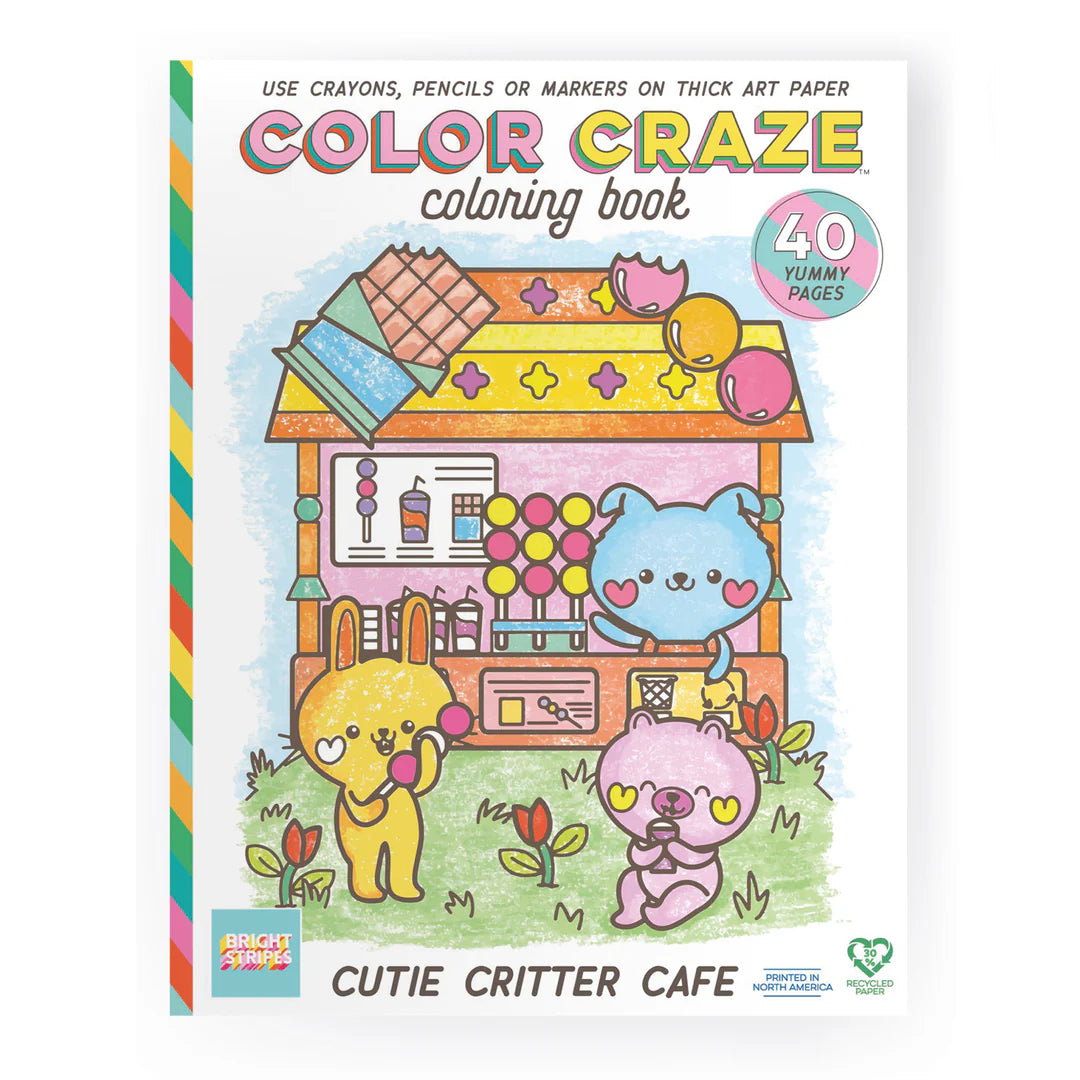 Color Craze Coloring Books – Brookside Toy & Science